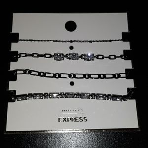 Express | Jewelry | New Express 4 Star Chain Bracelet Gift Set | Poshmark